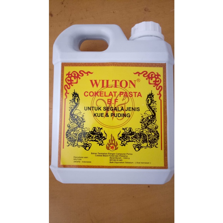Jual Wilton coklat pasta black forest 1 kg | Shopee Indonesia