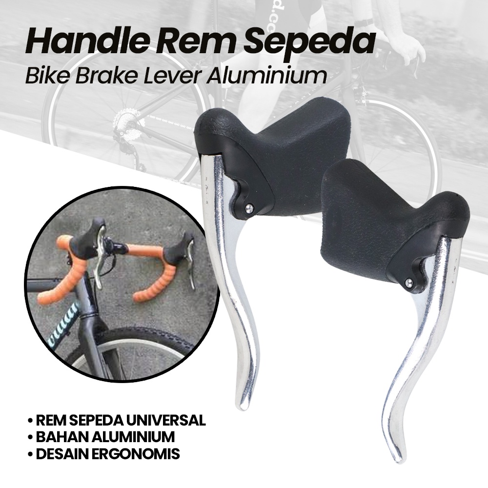 Jual handle rem roadbike / brake lever klasik / rem sepeda balap ztto ...