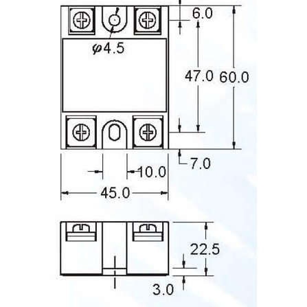 Jual Solid state relay Fotek SSR-40AA SSR 40AA AC CONTROL AC 40A ...