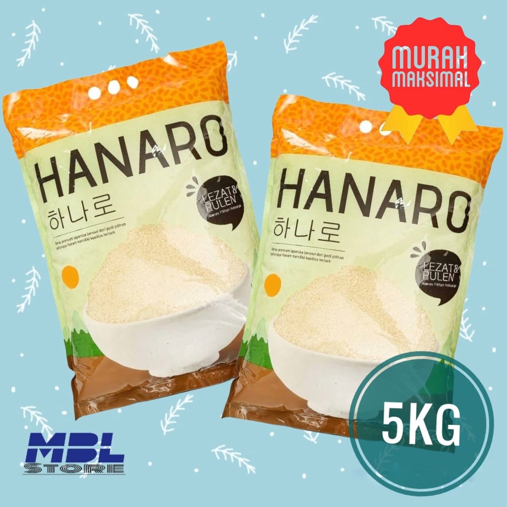 Jual Beras Korea Hanaro 5 kg - Hanaro Japonica Korean Rice 5 kg ...