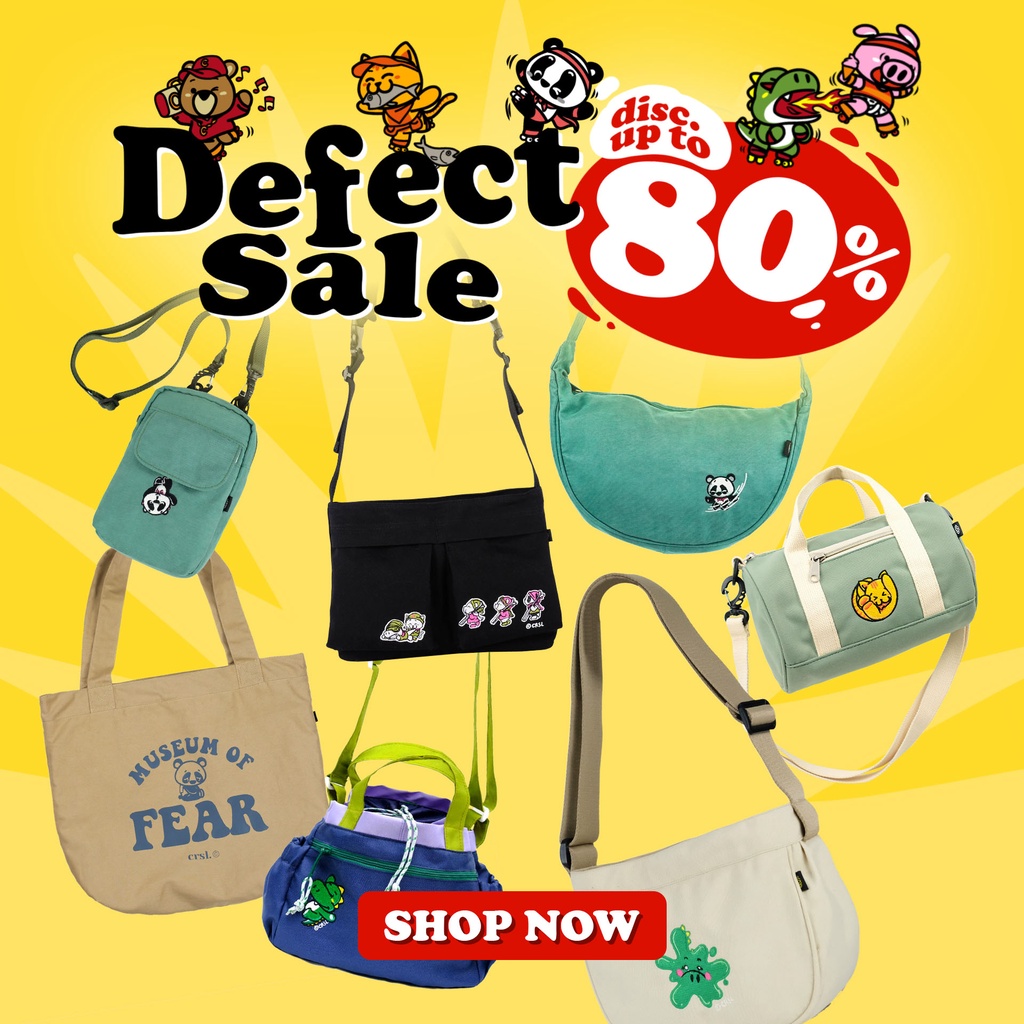 Jual CRSL Defect Sale Bags | Slingbag & Tote Bag [Baca Deskripsi ...