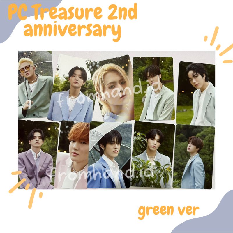 Jual photocard treasure 2nd anniversary magazine | Shopee Indonesia