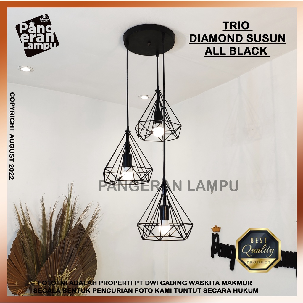 Jual Lampu Gantung / Lampu Hias / lampu Void Estetik industrial Modern ...