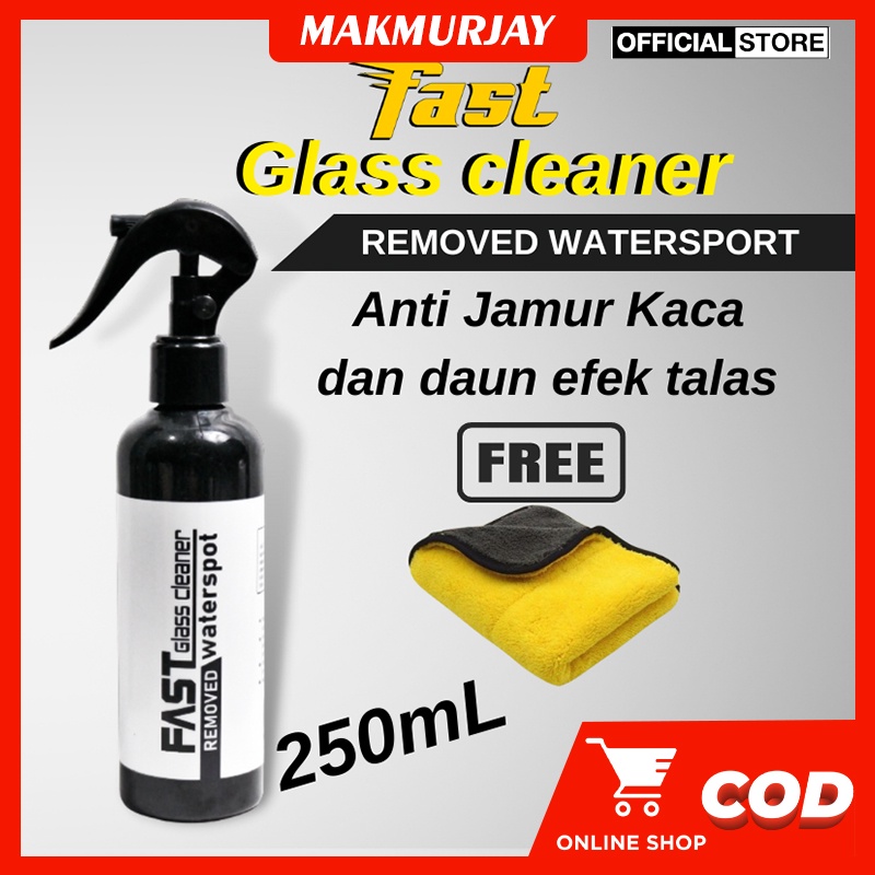 Jual FAST GLASS CLEANER Kaca Pelindung Kaca Mobil Anti Jamur Efek Daun ...