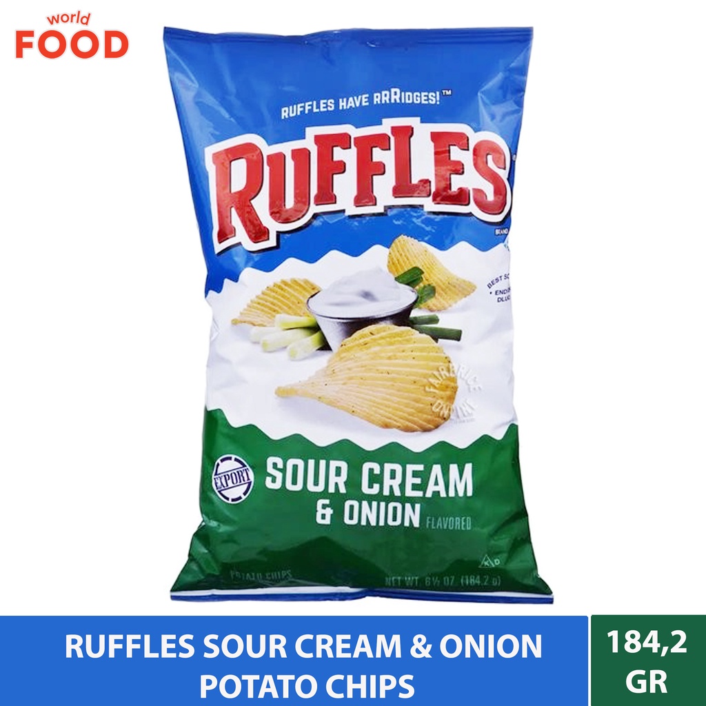 Jual RUFFLES SOUR CREAM & ONION | Shopee Indonesia