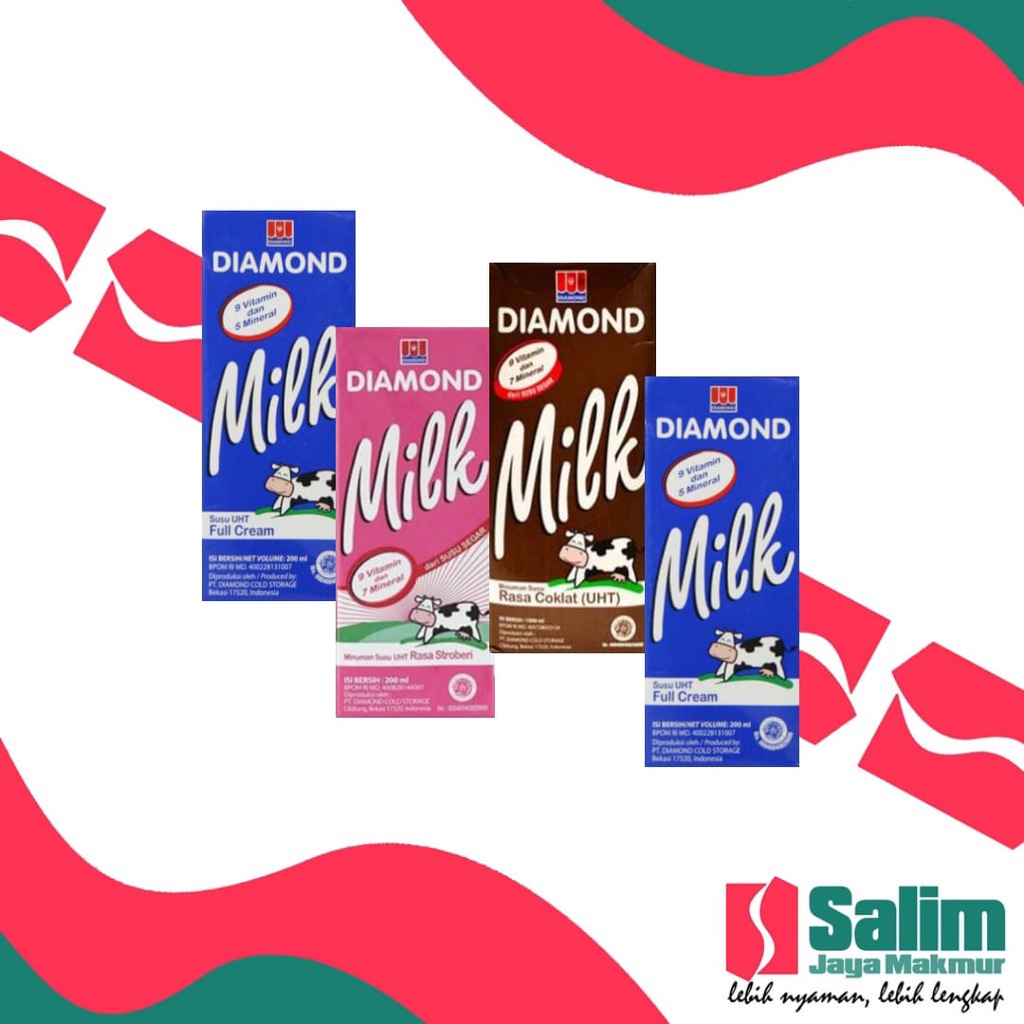 Jual Diamond UHT 200 Ml | Shopee Indonesia