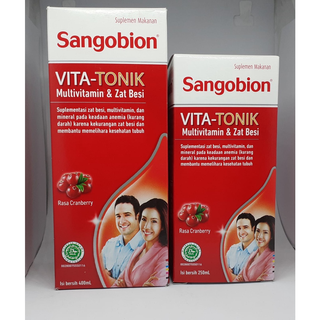 Jual SANGOBION VITA TONIK 250 ML | Shopee Indonesia