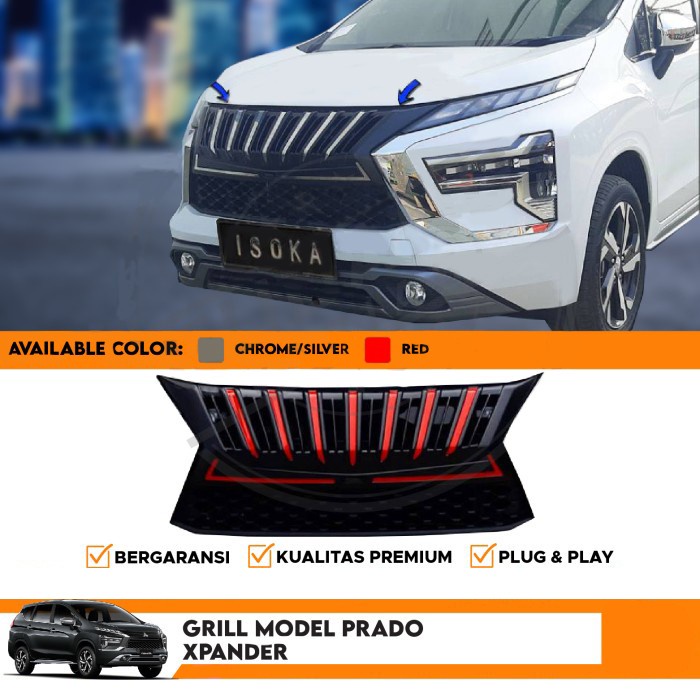Jual Grill Mobil Xpander 2022 Model Prado | Shopee Indonesia