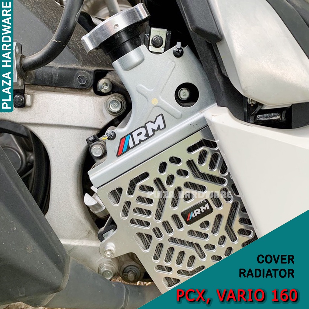 Jual ARM Cover Radiator Honda PCX VARIO 160 FULL CNC | Shopee Indonesia