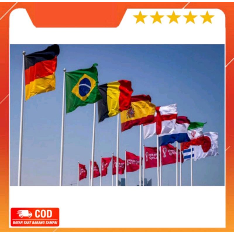 Jual Bendera Euro 2024 Size Jumbo 170x110cm | Shopee Indonesia