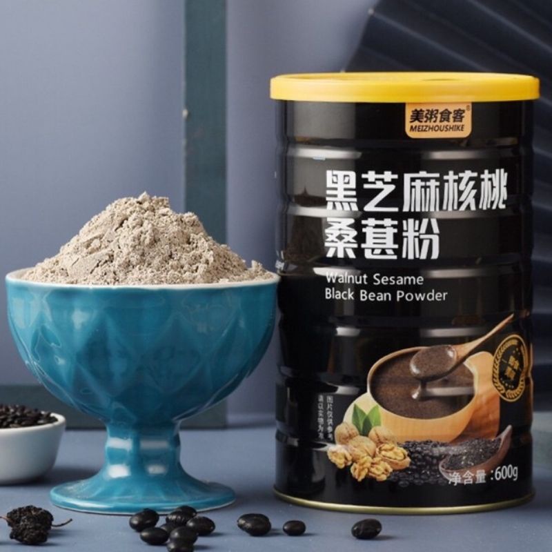 Jual Walnut Sesame Black Bean Powder 600s Malaysia | Shopee Indonesia