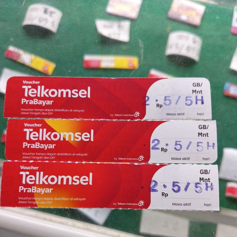 Jual Voucher Internet telkomsel 2,5 GB (Jateng) | Shopee Indonesia