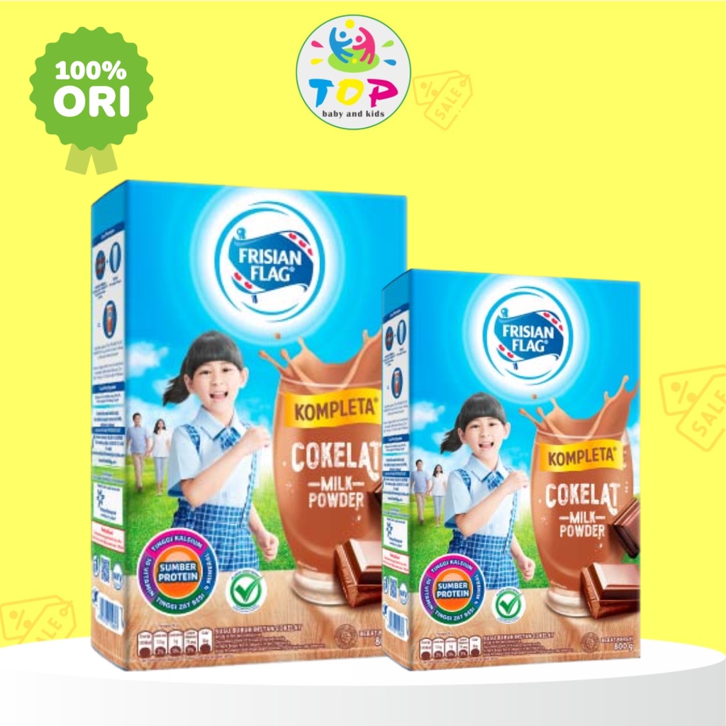 Jual ~TOP~ FRISIAN FLAG KOMPLETA COKLAT 400GR / 800GR(PILIH VARIAN DI ...