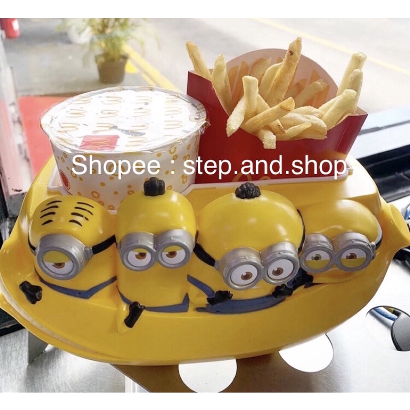Jual Minions X McDonalds Tray Meal McD - Rise of Gru - Original Limited ...