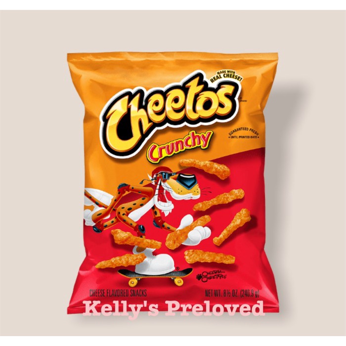 Jual Cheetos Crunchy Cheddar Jalapeno Flamin Hot Made In Usa Shopee