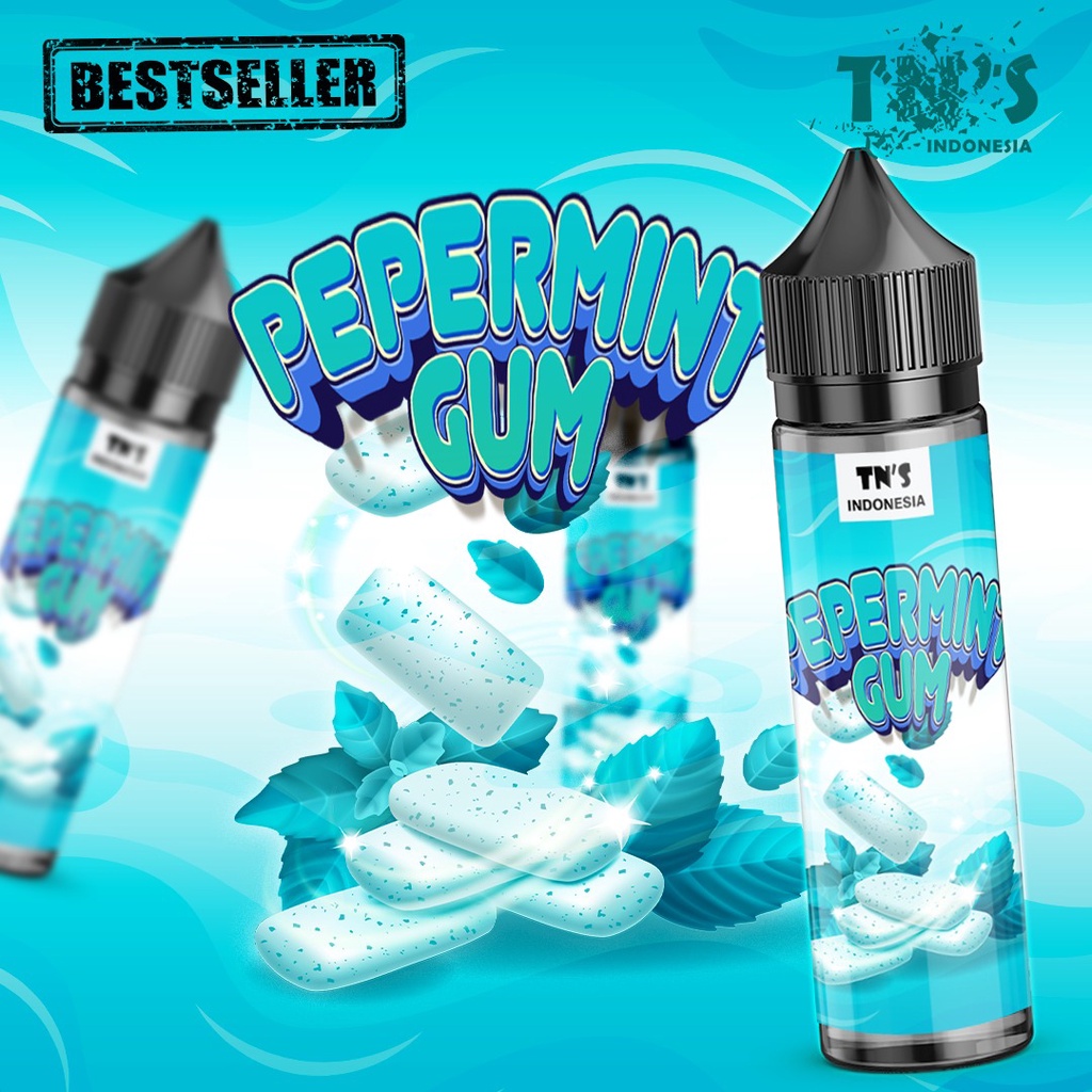 Jual Liquids 60ml peppermint gum, ice dan all varian likuids paling ...