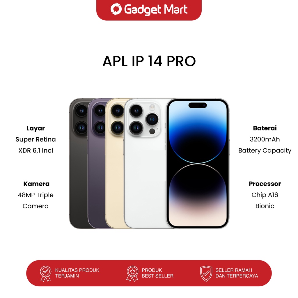 Jual IP14 Pro - Garansi Resmi | Shopee Indonesia