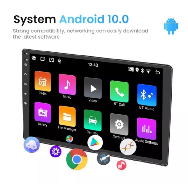 Jual Headunit Android 9 inch RAM 2/32GB Tape Mobil Layar | Shopee Indonesia