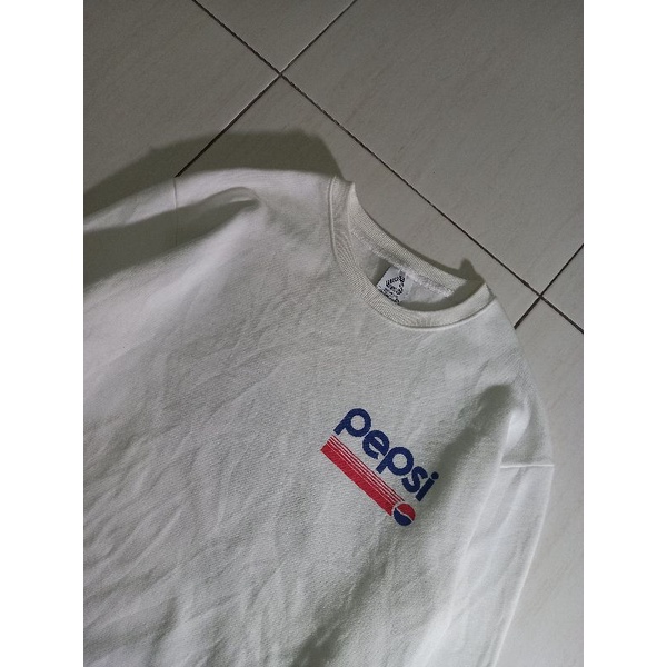Jual Crewneck Fluke X Pepsi Rare Colab Jarang | Shopee Indonesia