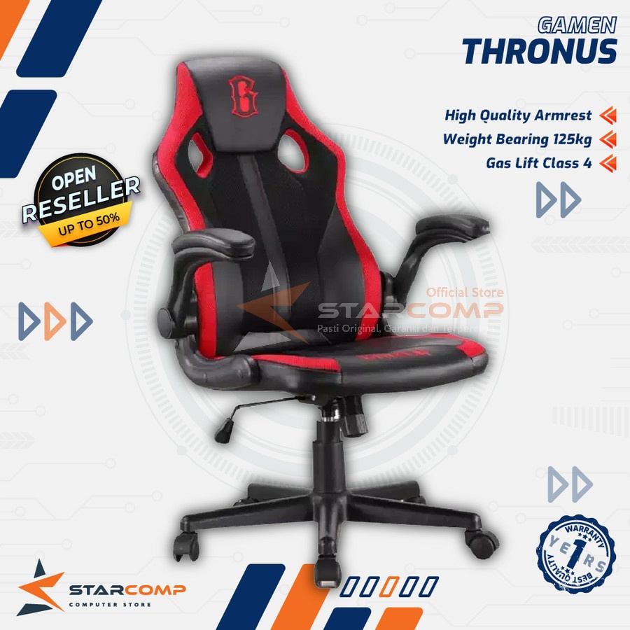 Jual Gaming Chair GAMEN THRONUS / Kursi Gaming Gamen Thronus | Shopee ...