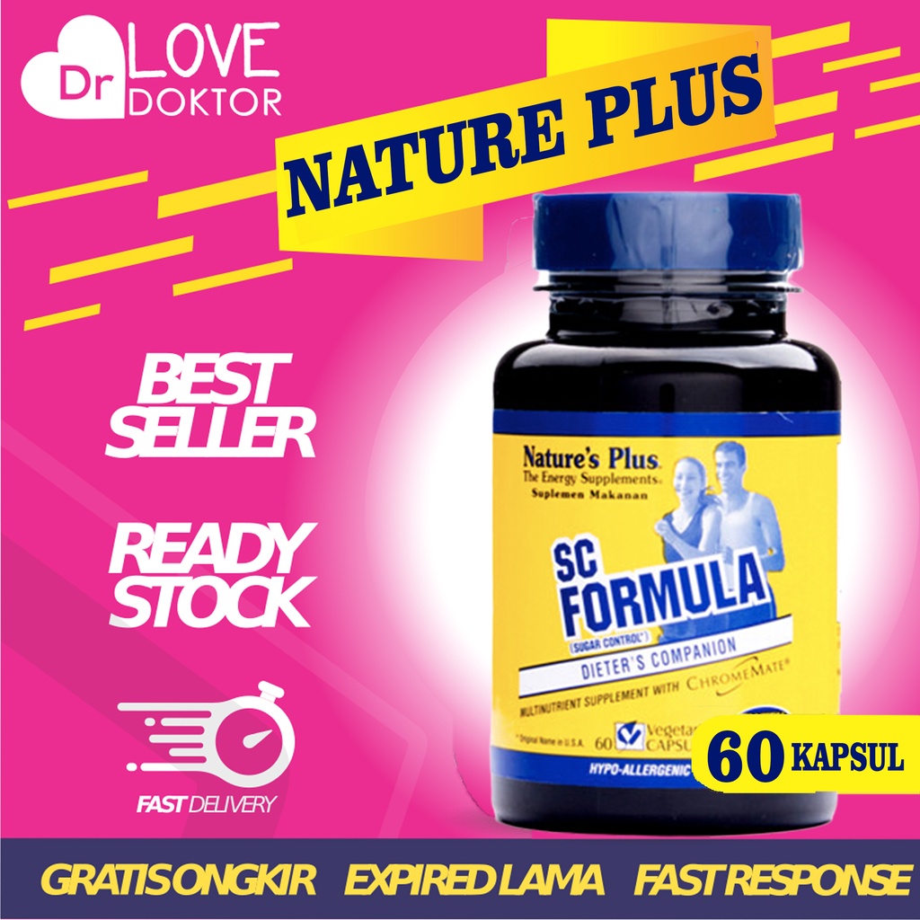 Jual NATURE'S NATURES NATURE PLUS SC FORMULA METABOLISME GLUCOSA SUGAR ...