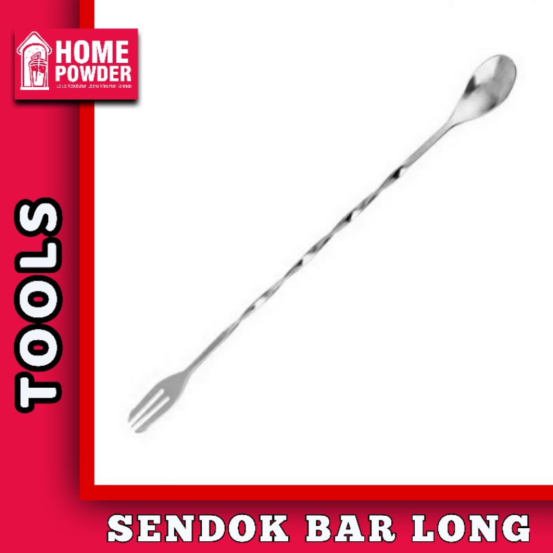 Jual Sendok Pengaduk Minuman Sendok Bar Long Spon Bartender Cokctail ...