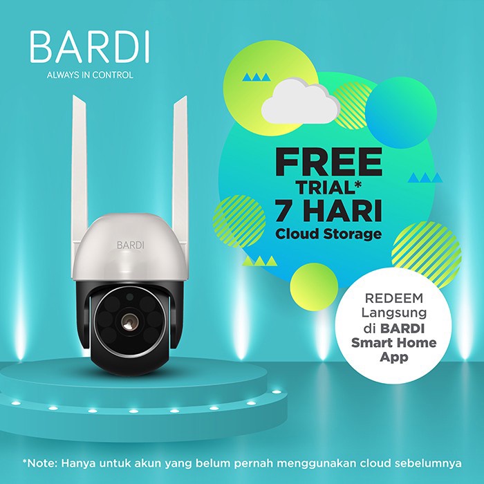 Jual BARDI IP Camera Outdoor PTZ CCTV Wifi IoT Home Automation | Shopee ...