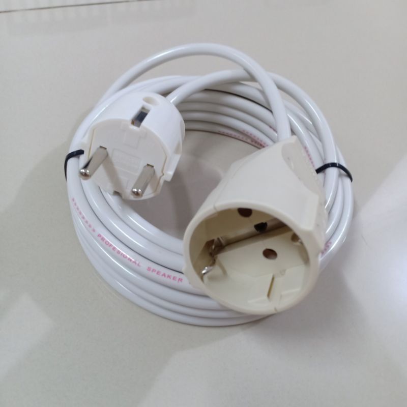 Jual sambungan kabel kontra bulat kabel 1 2 3 4 5 6 7 8 9 10 meter ...