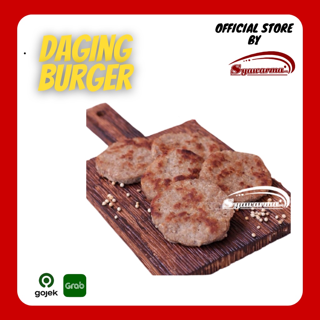 Jual Daging Burger Sapi / Patty / Premium Syawarma | Shopee Indonesia