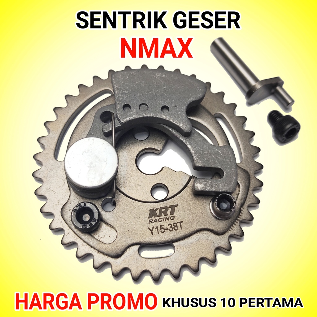 Jual GEAR GIGI SENTRIK GESER NMAX KRT RACING | Shopee Indonesia