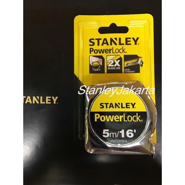Jual Stanley Meteran 5m Powerlock / STHT33158 | Shopee Indonesia