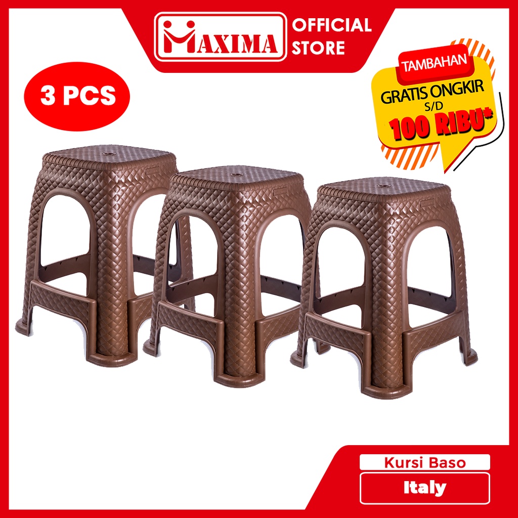 Jual (3PCS) - Kursi Baso Italy - Kursi Plastik - Kursi Bakso - Kursi ...