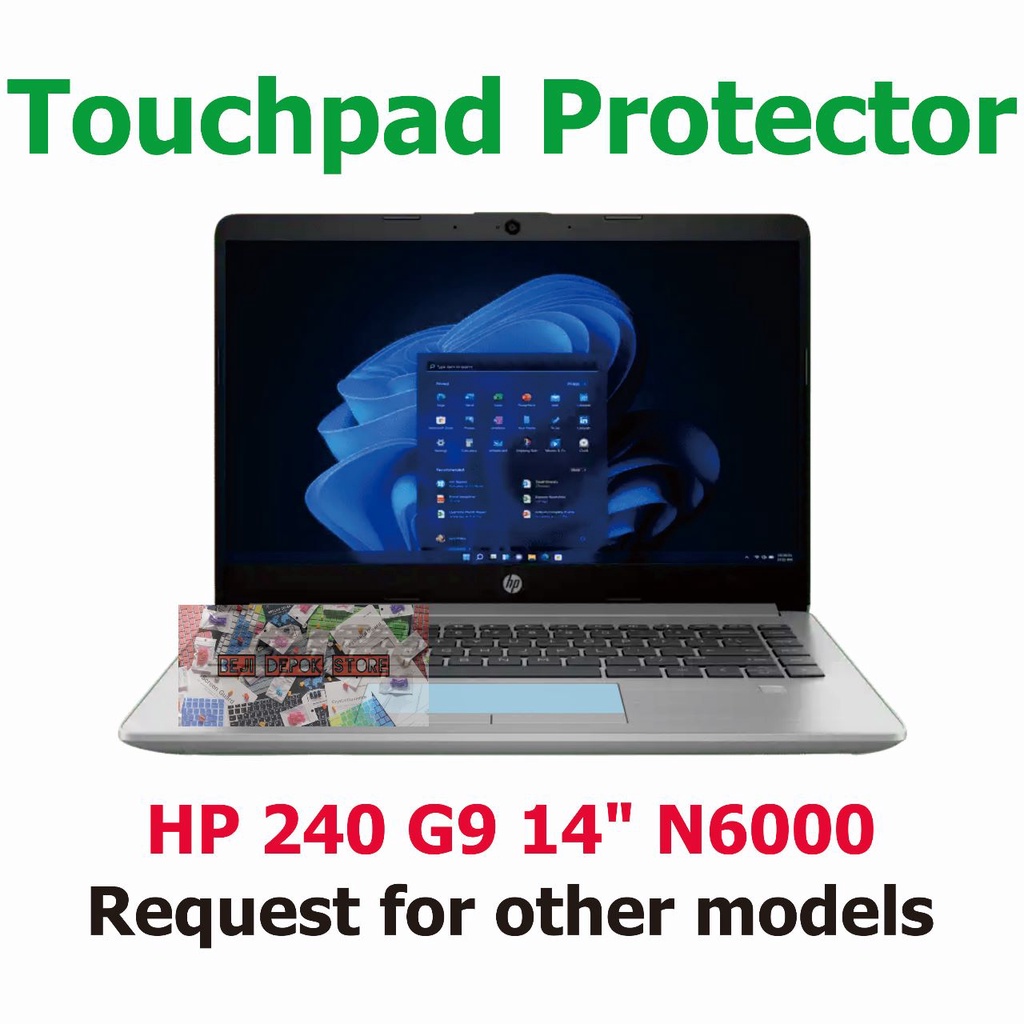Jual Touchpad Trackpad Protector HP 240 G9 14 inch N6000 | Shopee Indonesia