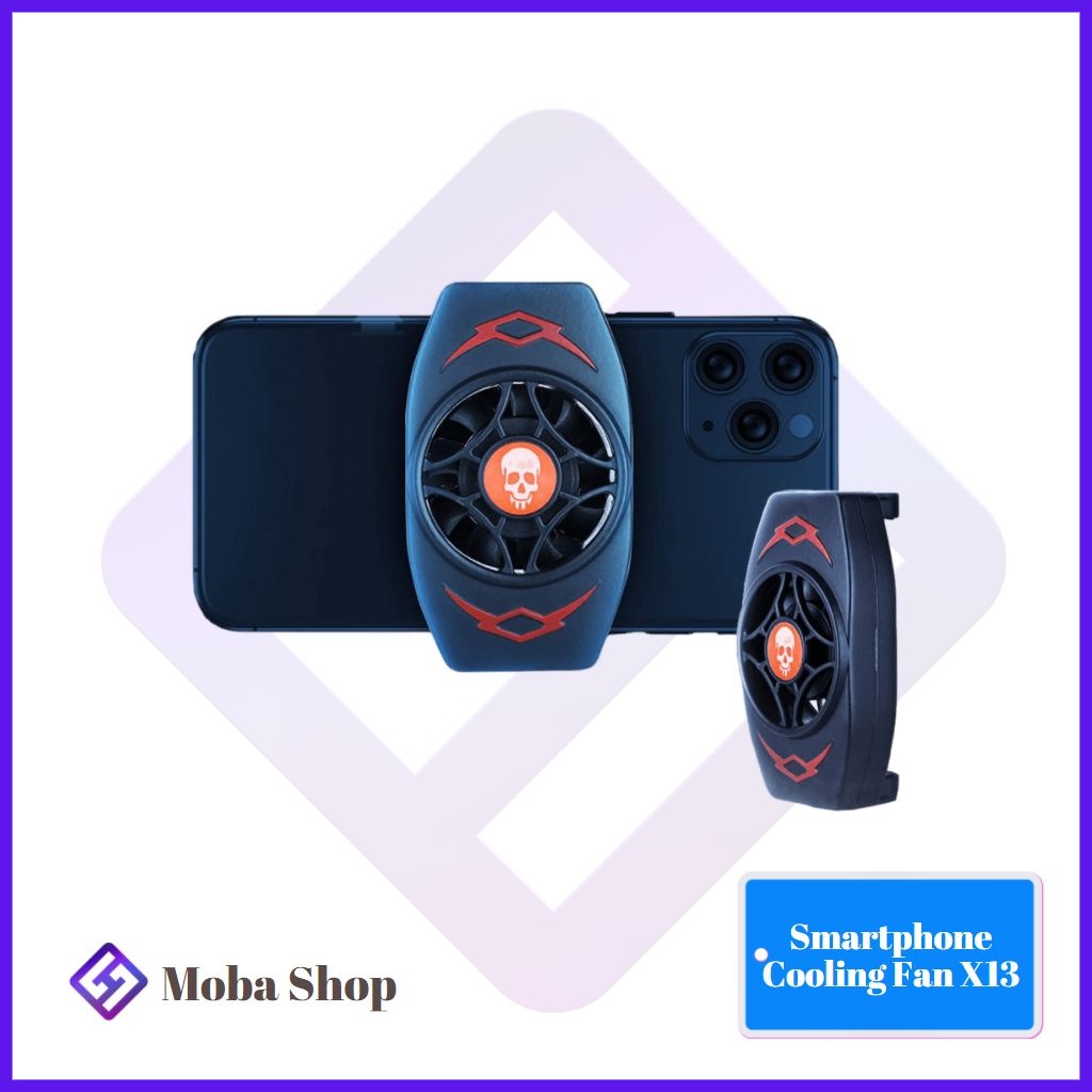 Jual Smartphone Cooling Fan X13 Radiator / Kipas Pendingin Handphone ...