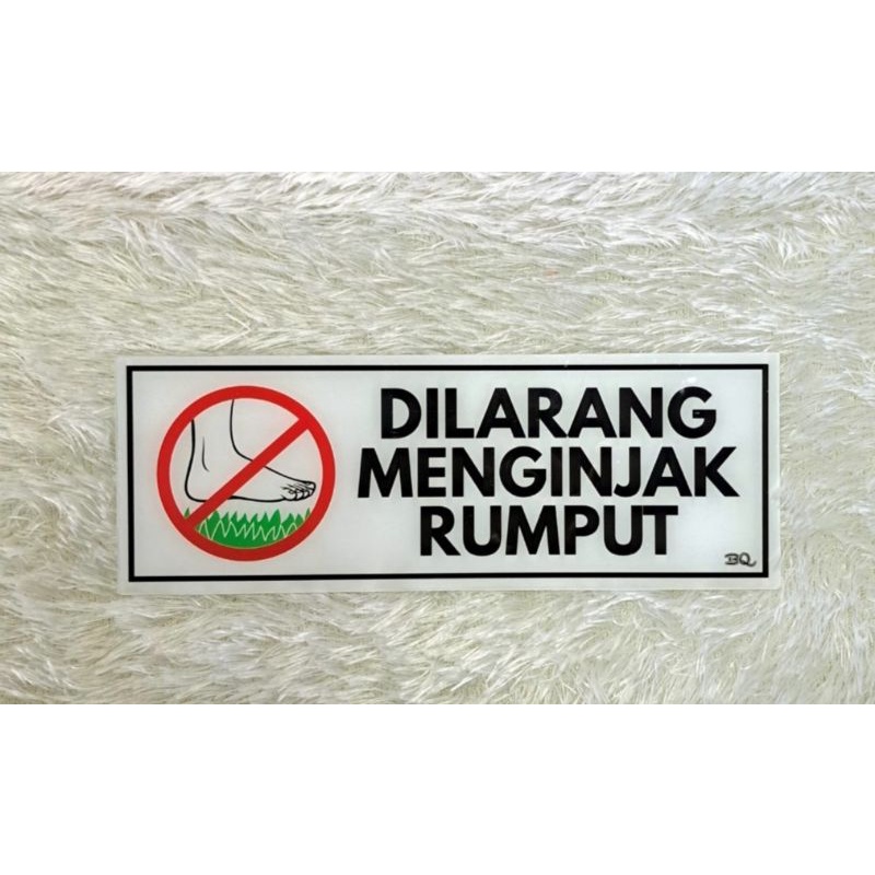 Jual Label Akrilik/Acrylic Toilet Wanita/Free Wifi/Ruang Bebas Asap ...