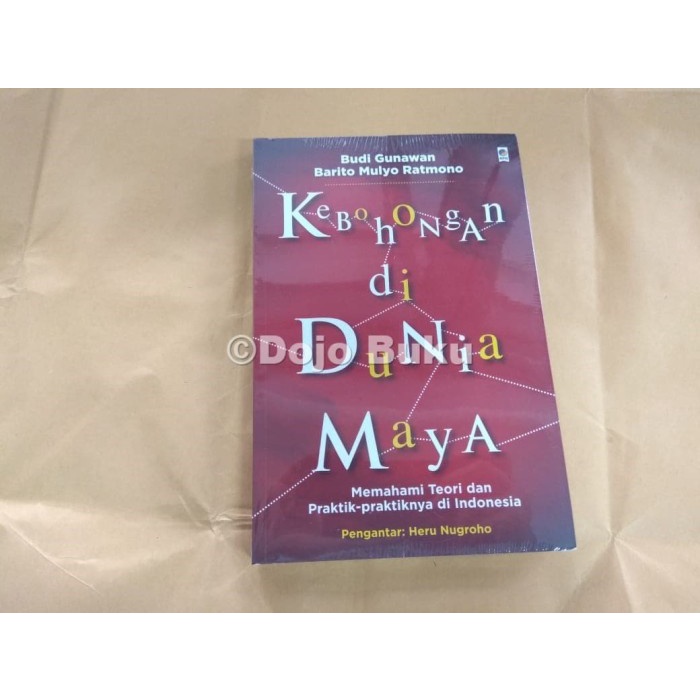 Jual Buku Kebohongan di Dunia Maya by Budi Gunawan | Shopee Indonesia