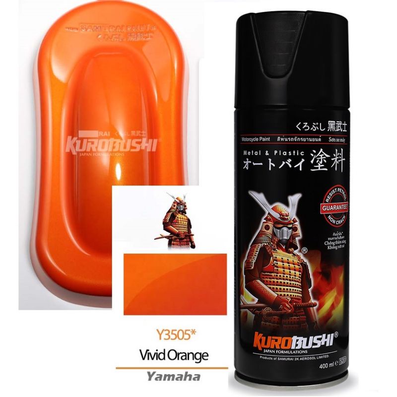 Jual SAMURAI PAINT ORANGE- LIGHT SCARLET- REPSOL- VIVID- STABILO- PEARL ...