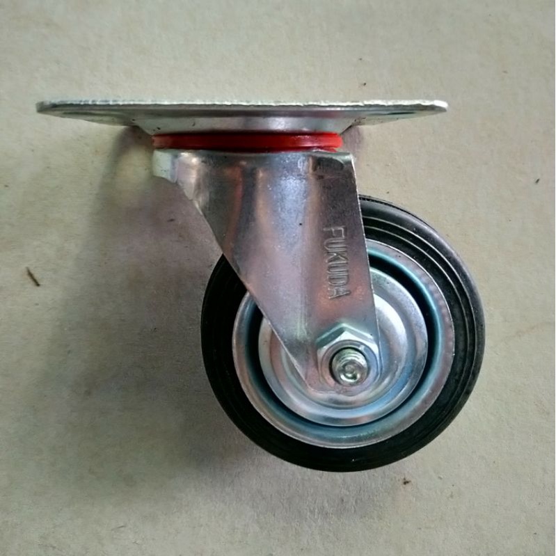 Jual Roda Troli Trolley Karet Hidup 3" | Shopee Indonesia