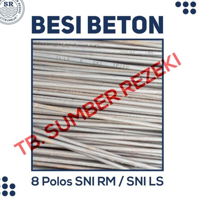 Jual BESI BETON 8 POLOS SNI RM / SNI LS | Shopee Indonesia