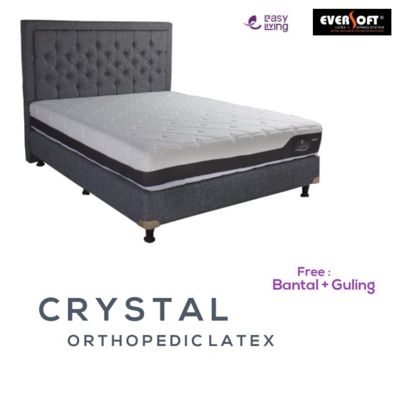 Jual Eversoft Springbed CRYSTAL Orthpedic Latex | Shopee Indonesia