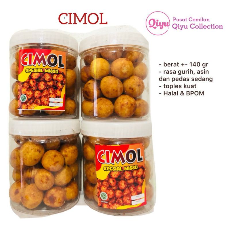 Jual Cimol Goreng - Cemilan Cimol Gurih - Makanan Kriuk - Snack Viral ...