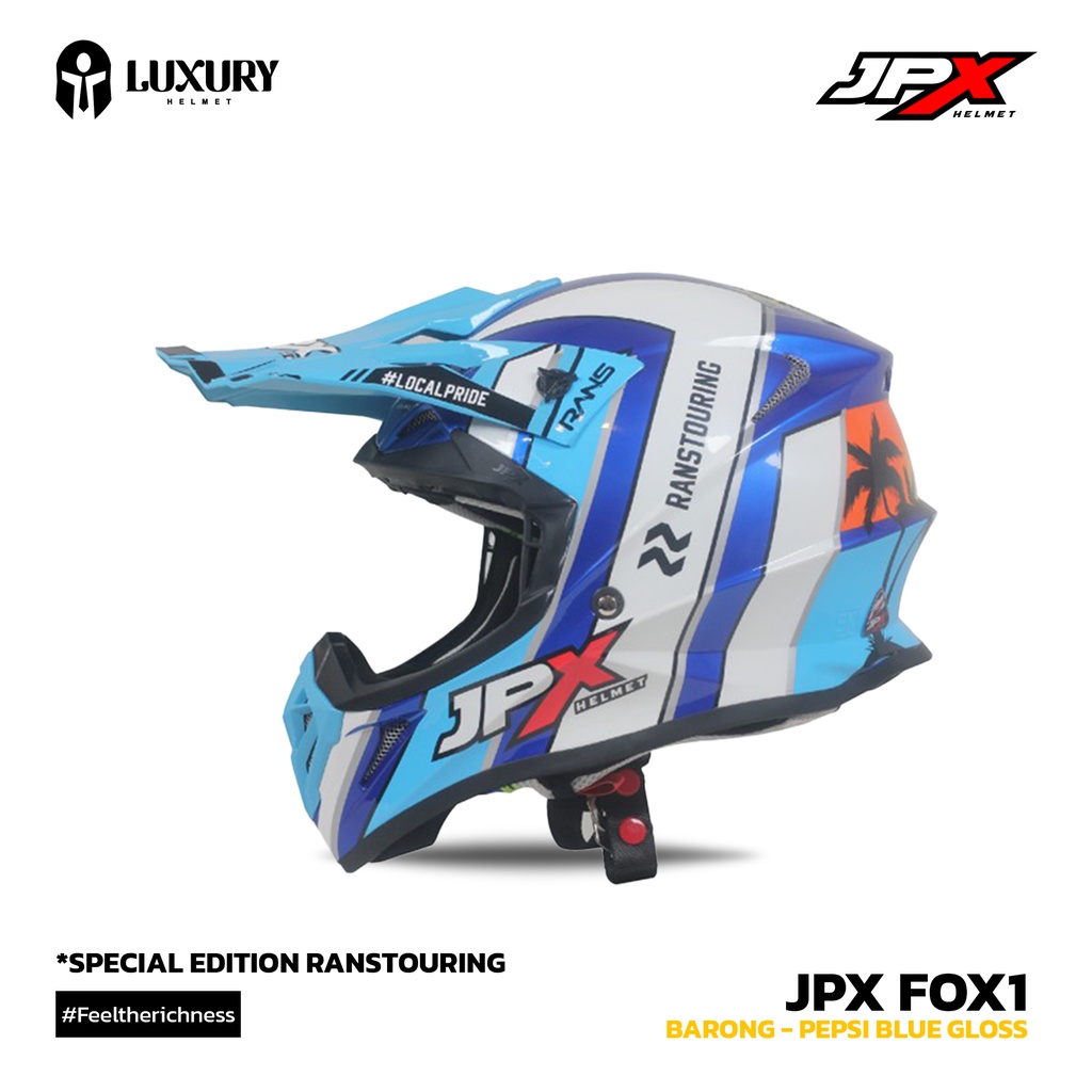 Jual Helm Keren - Helm JPX FOX1 - Barong/Rans - Helm FullFace - Offroad ...