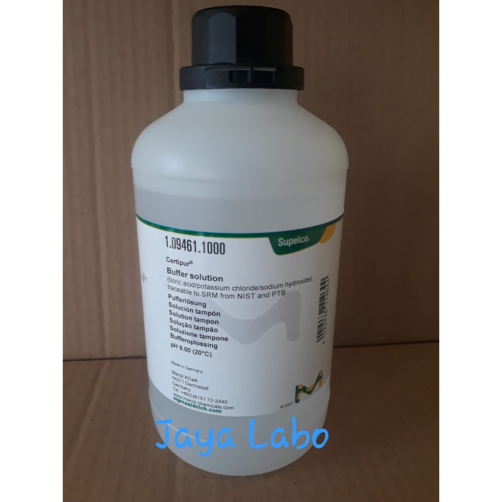 Jual MERCK 109461 Buffer Solution PH 9 - 1 Liter | Shopee Indonesia