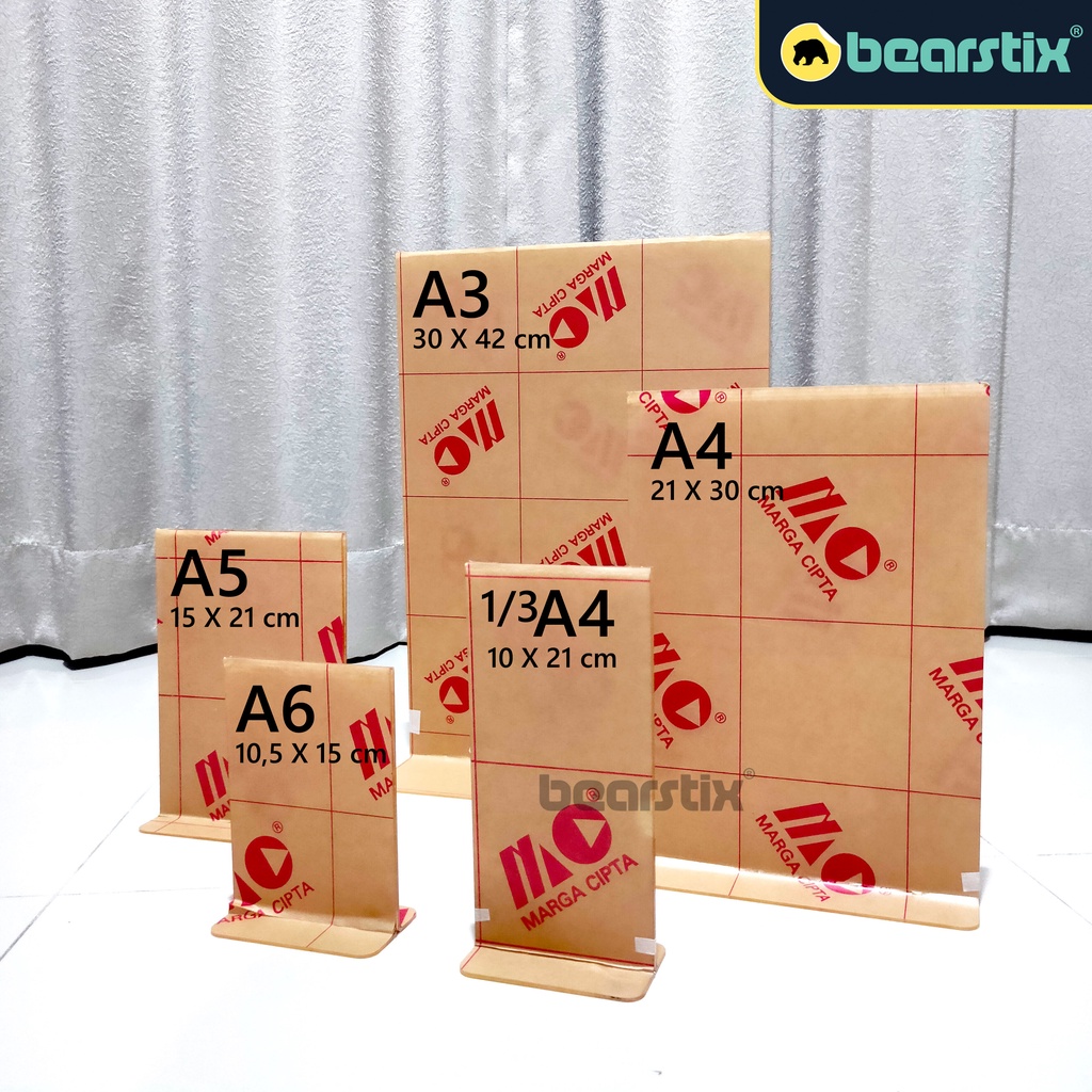 Jual Akrilik Tempat QRIS Stand QR Code Barcode Meja Kasir Acrylic ...