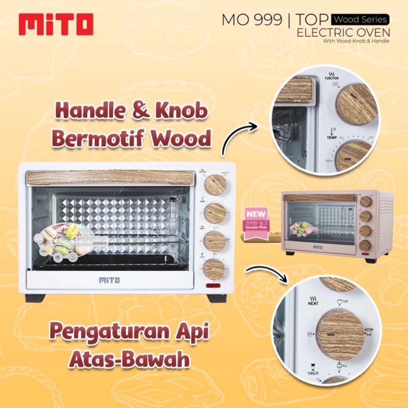 Jual Oven Listrik Mito MO 999 28 Liter / OVEN MITO ORIGINAL | Shopee ...