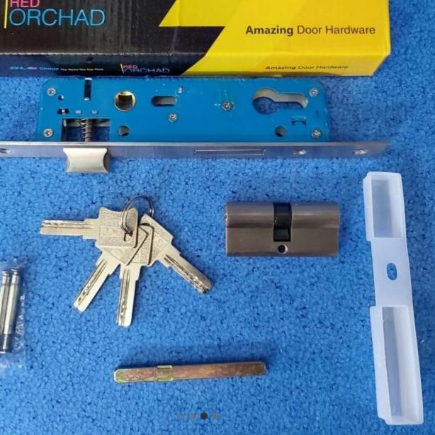 Jual Kunci Pintu Almunium Orchad A1 SS / Lever Set Orchad Bellucci ...