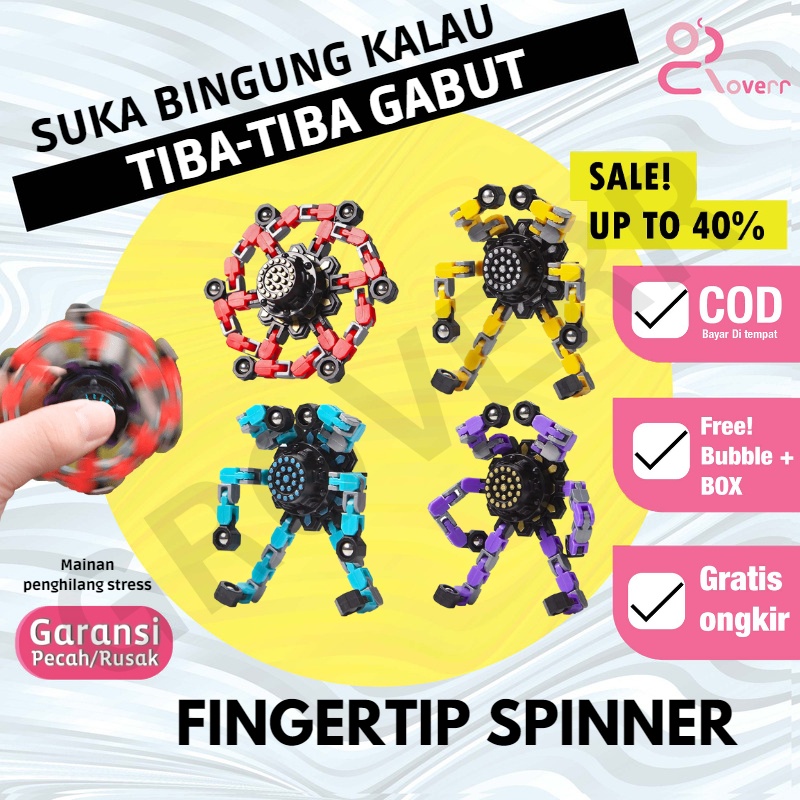 Jual Mainan Edukasi Anak Kreatif New Finger Fingertip Spinner Gyro ...