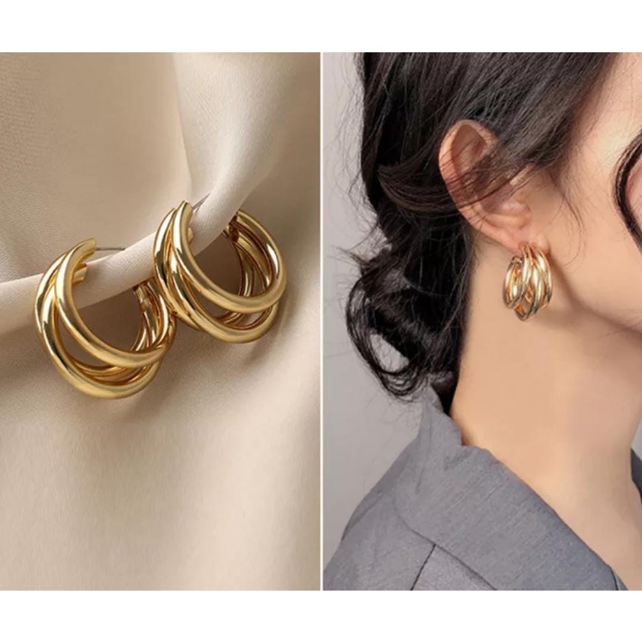 Jual Anting anting kancing geometris | Shopee Indonesia
