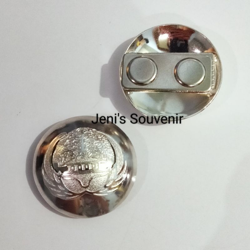 Jual PIN KORPRI MODEL TUMPUK SILVER | Shopee Indonesia