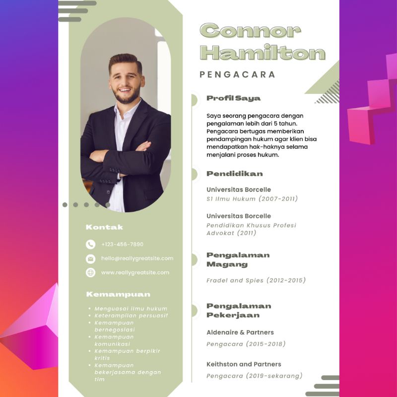 Jual Jasa Pembuatan CV / Curriculum Vitae | Desain CV | Lamaran Kerja - DESAIN TERPOPULER 2022 ...